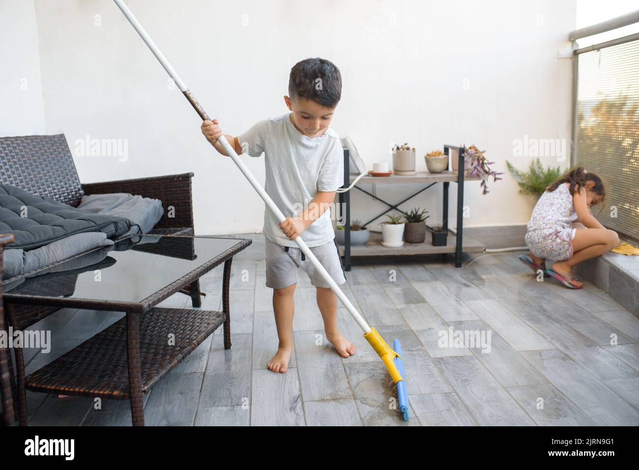 Tidy And Clean Boy Melissa & Doug Neat & Tidy Housekeeping Wooden