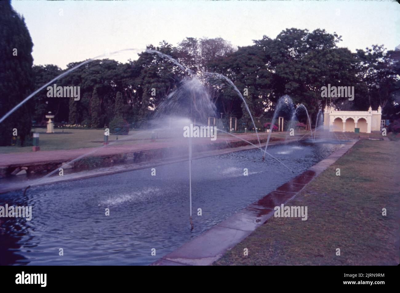 Vrindavan Garden, Mysore, Karnataka, India Stock Photo - Alamy