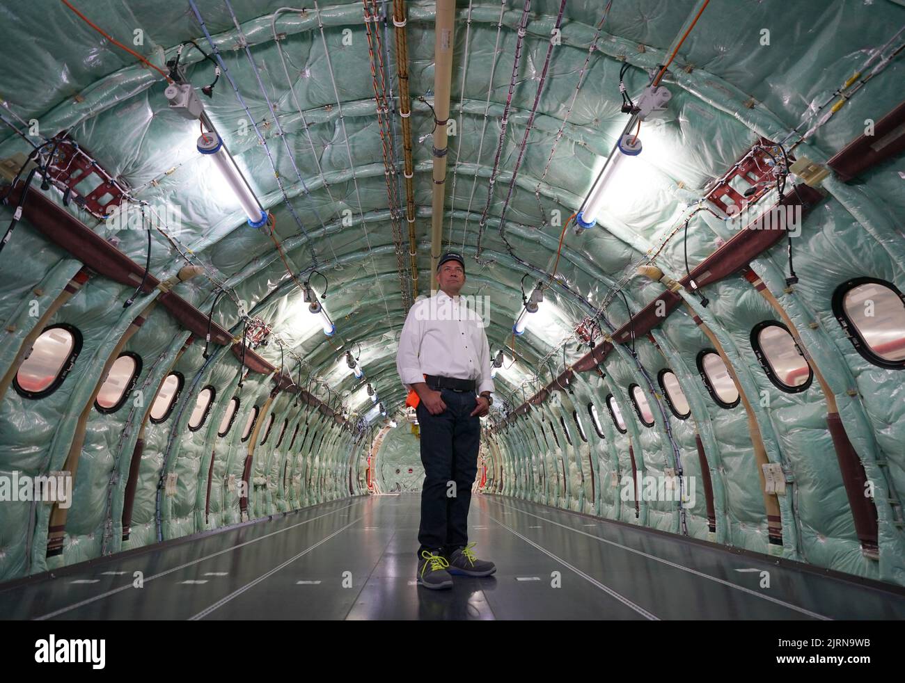 24 August 2022, Hamburg: André Walter, Managing Director of Airbus ...