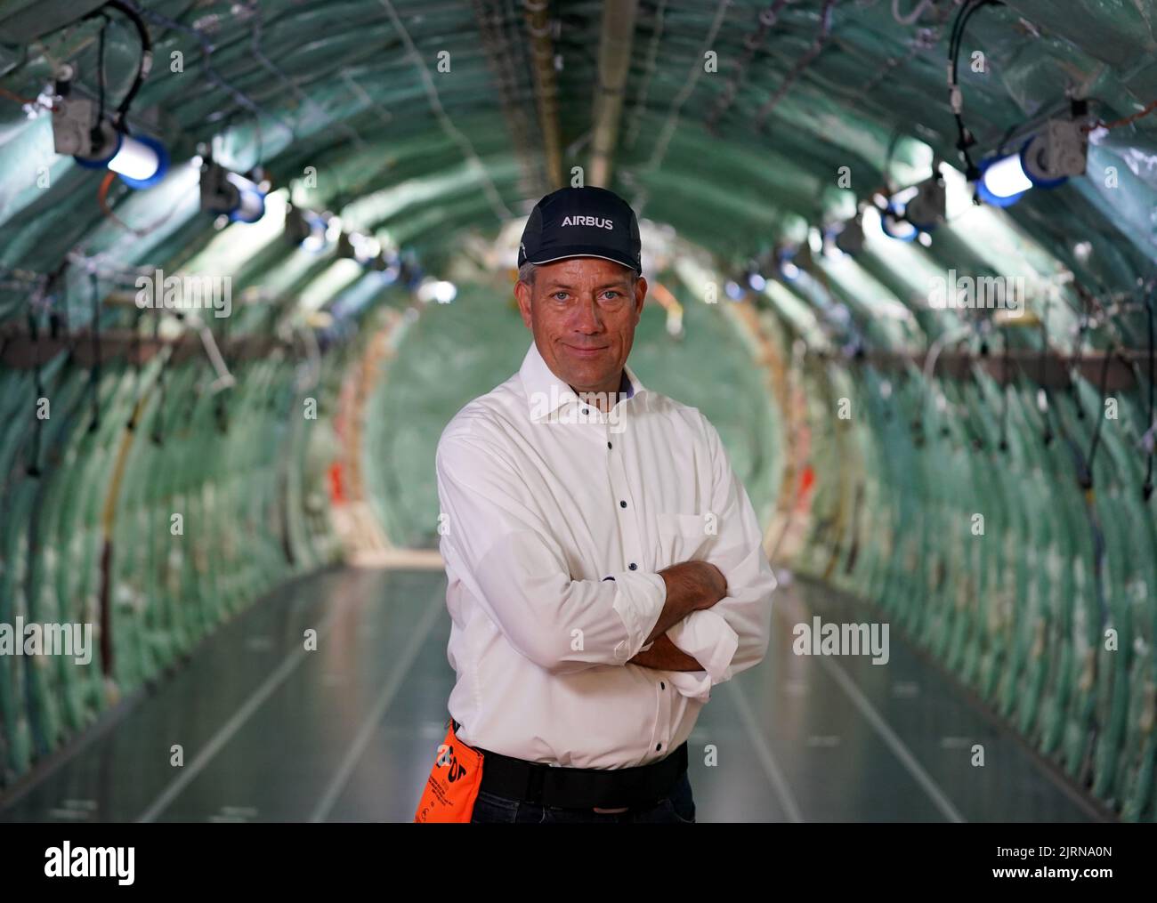 24 August 2022, Hamburg: André Walter, Managing Director of Airbus ...