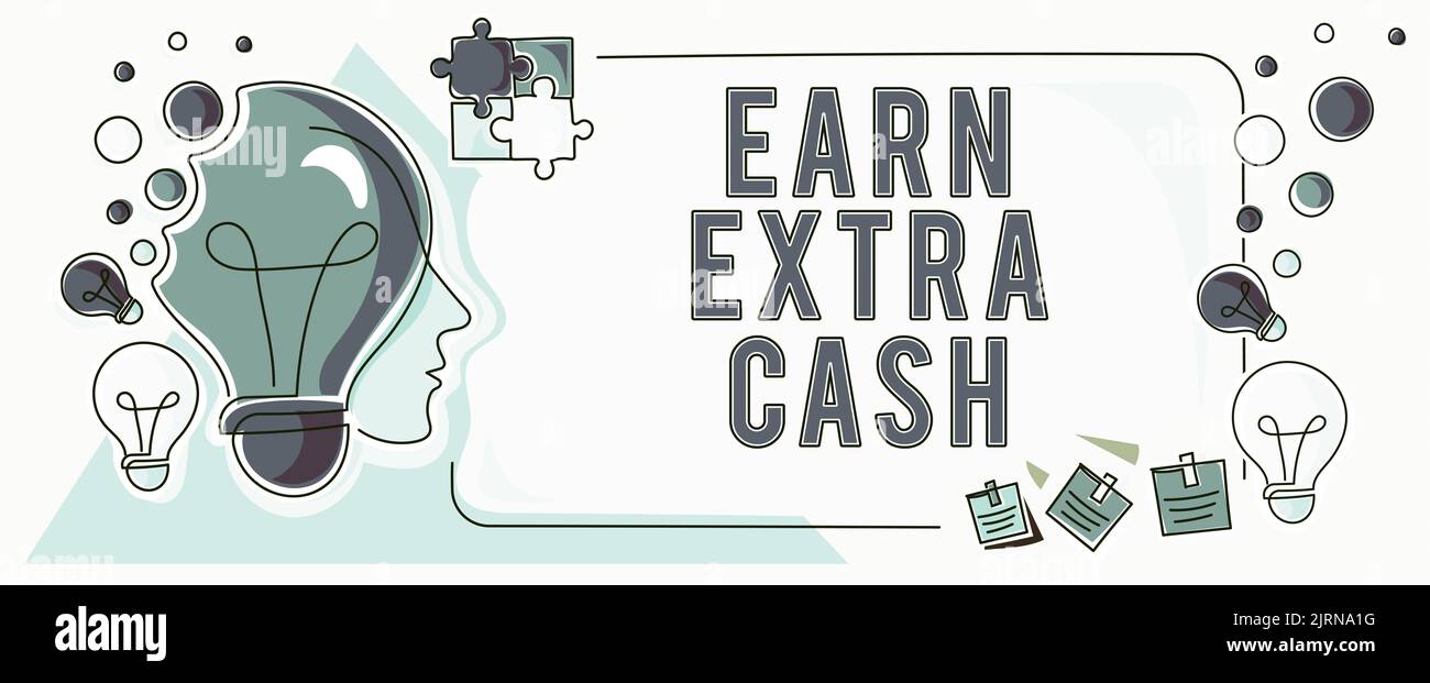 Extra cash Cut Out Stock Images & Pictures - Alamy