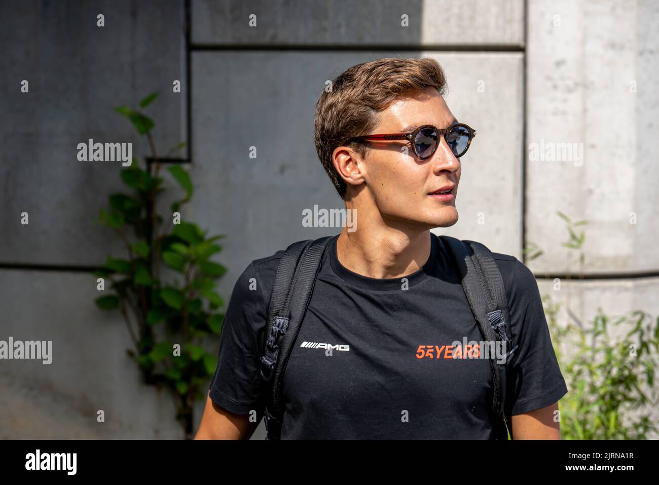 Stavelot, Belgium, 25th Aug 2022, George Russell, from the United ...