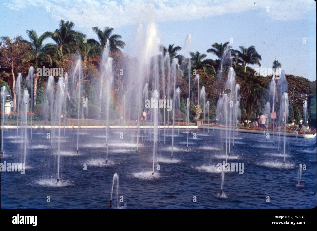 Brindavan Garden, Mysore, Karnataka, India Stock Photo - Alamy
