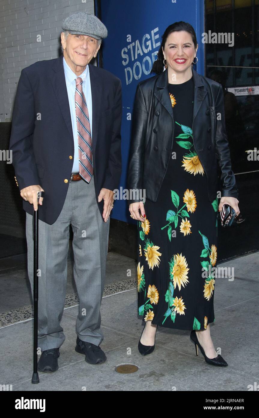 New York, NY, USA. 25th Aug, 2022. Charlie Gibson and Kate Gibson seen ...