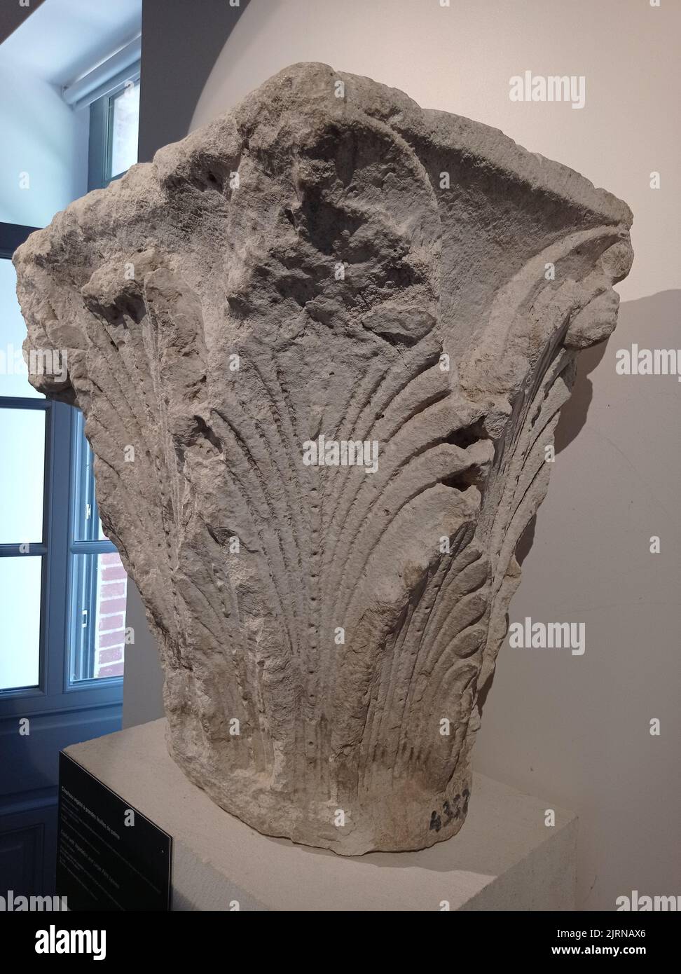 Sculpture en pierre ancienne , France Stock Photo - Alamy