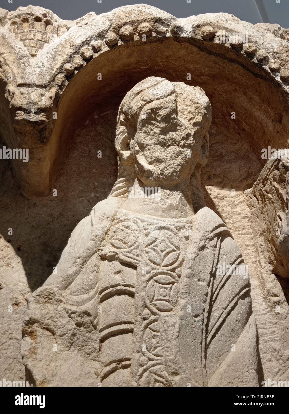 Sculpture en pierre ancienne , France Stock Photo - Alamy