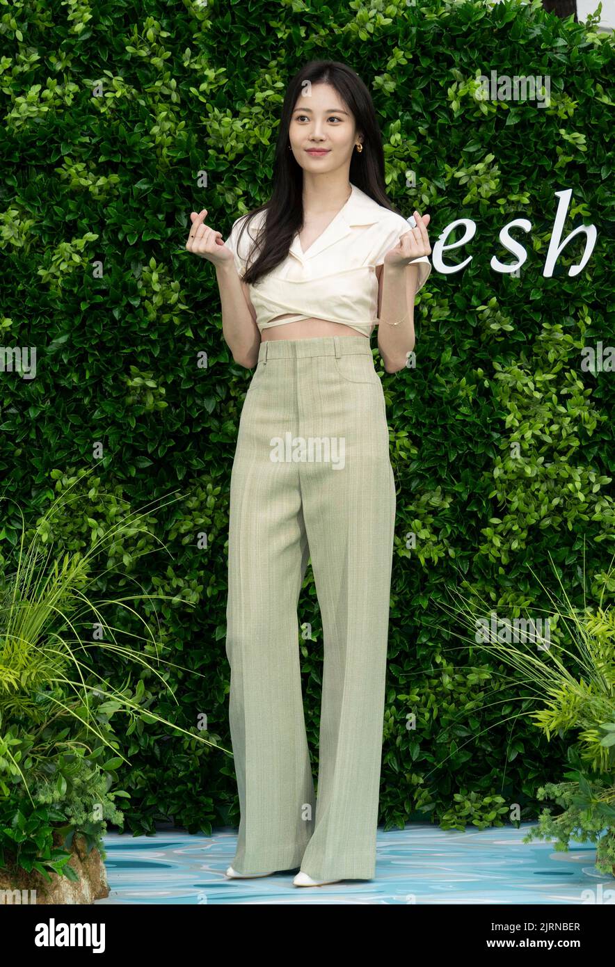 25 Aug 2022 – Seoul, South Korea : South Korean singer and actress Yura ...