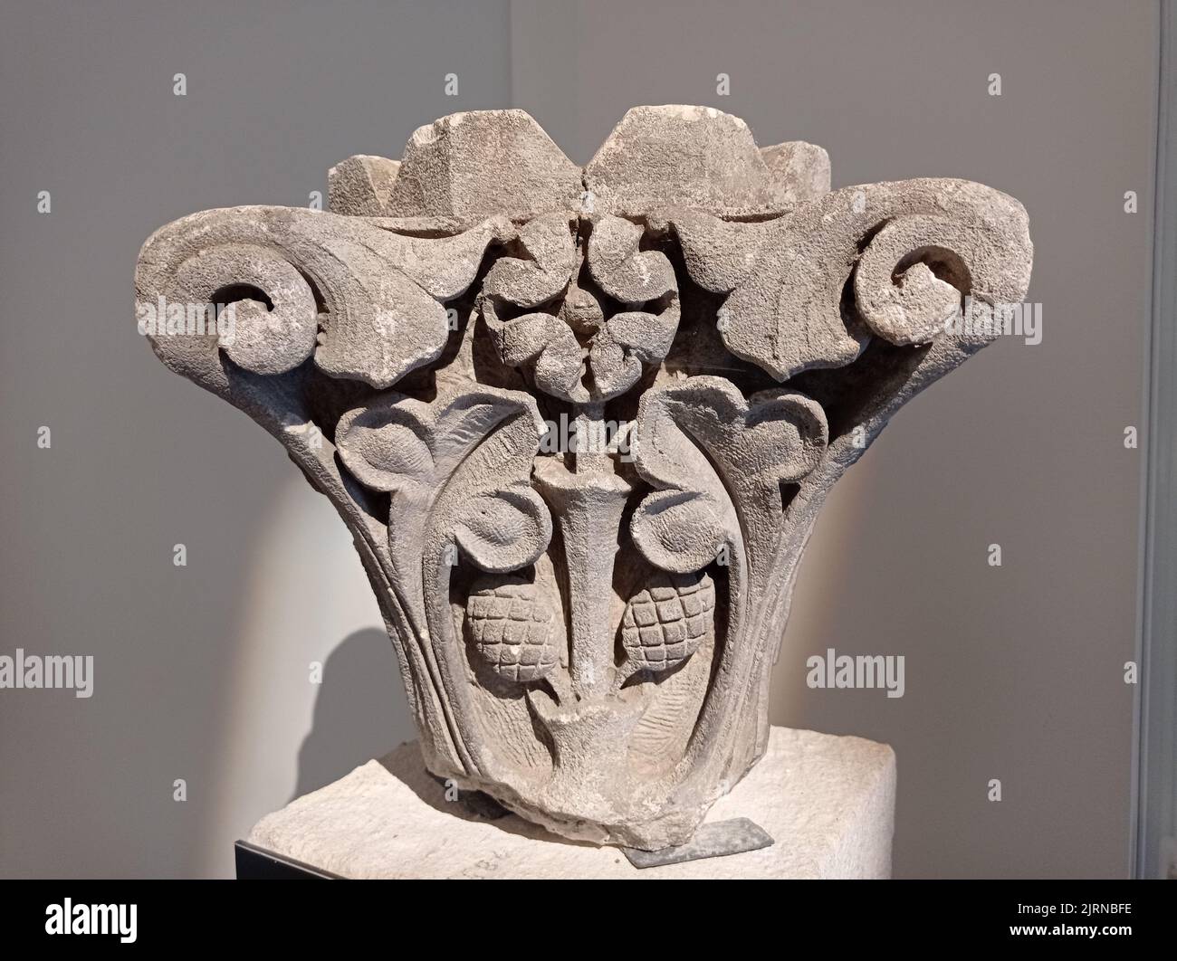 Sculpture en pierre ancienne , France Stock Photo - Alamy