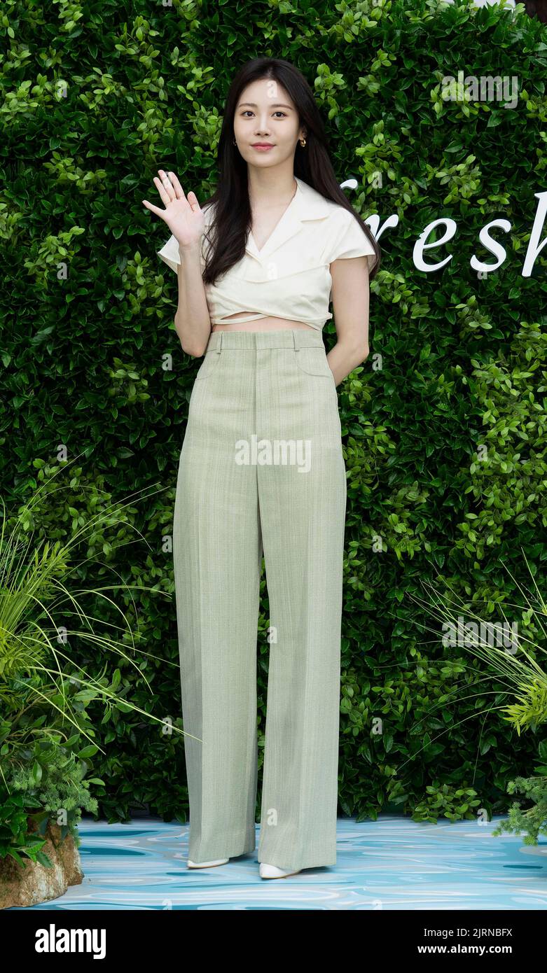 25 Aug 2022 – Seoul, South Korea : South Korean singer and actress Yura ...