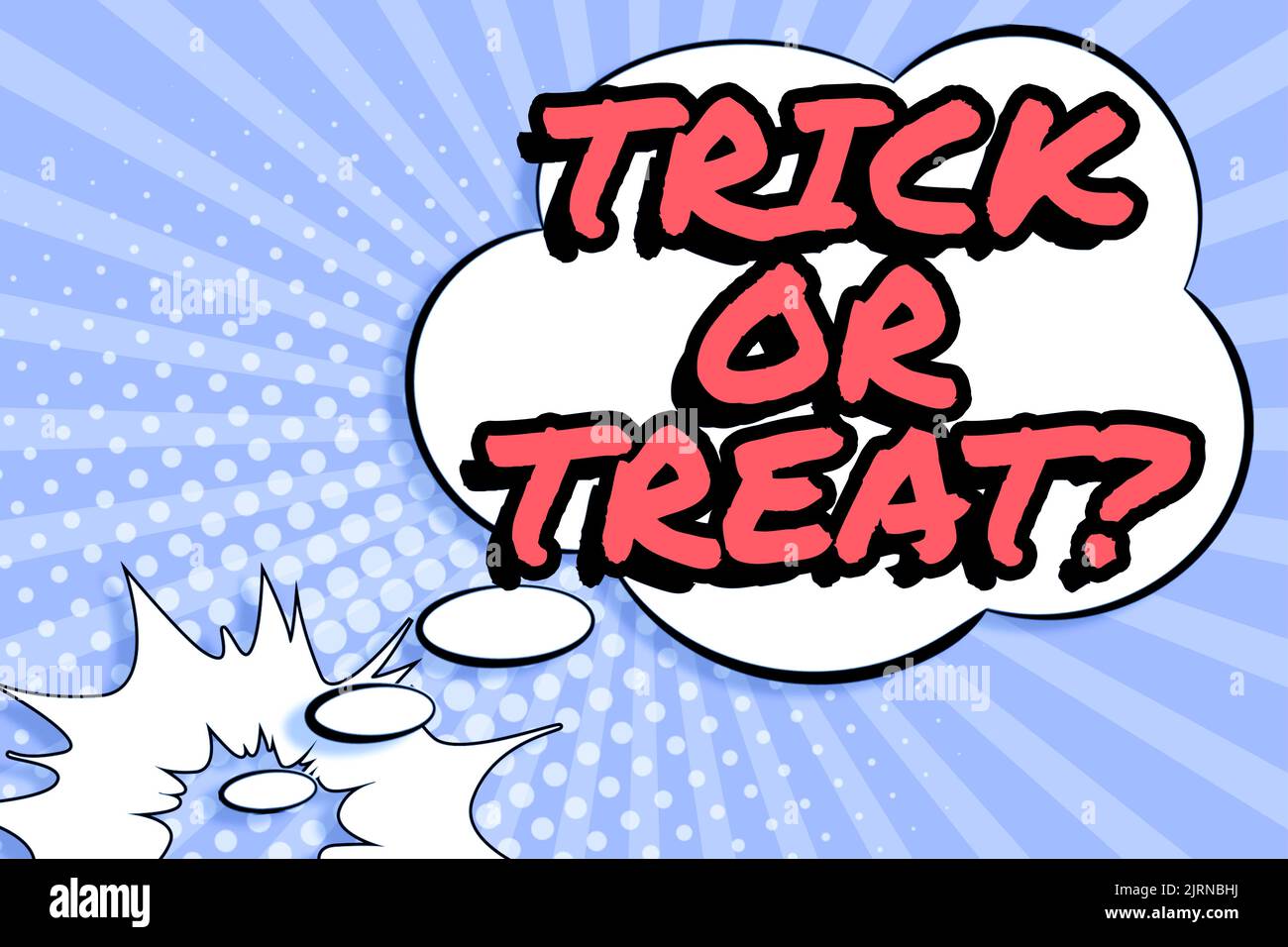 Text sign showing Trick Or Treat. Business showcase Halloween tradition ...
