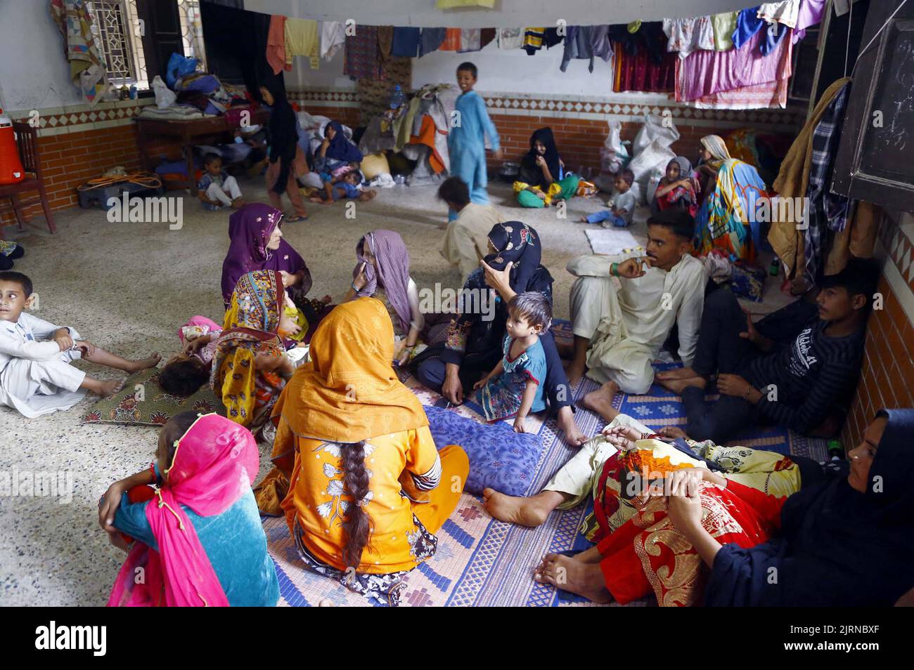 Interior Sindh Flood affected people accommodated to rehabilitation at ...