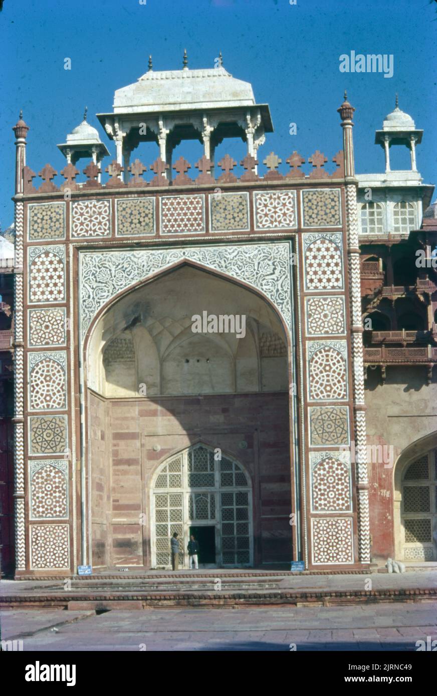 Entrance of Humayuns Tomb, Agra, U.P. India Stock Photo - Alamy