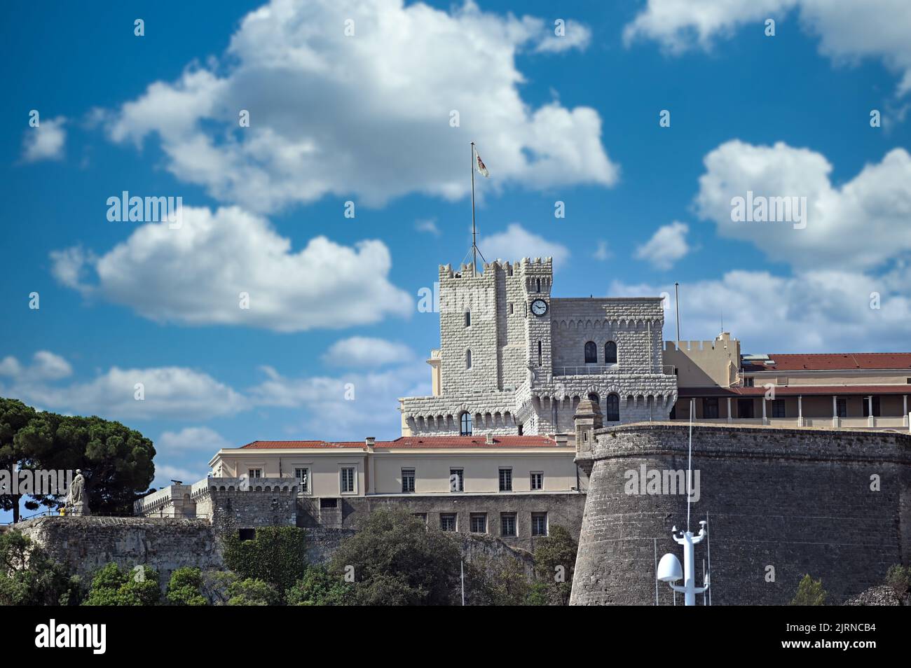 Prince's Palace of Monaco cityscape Stock Photo - Alamy
