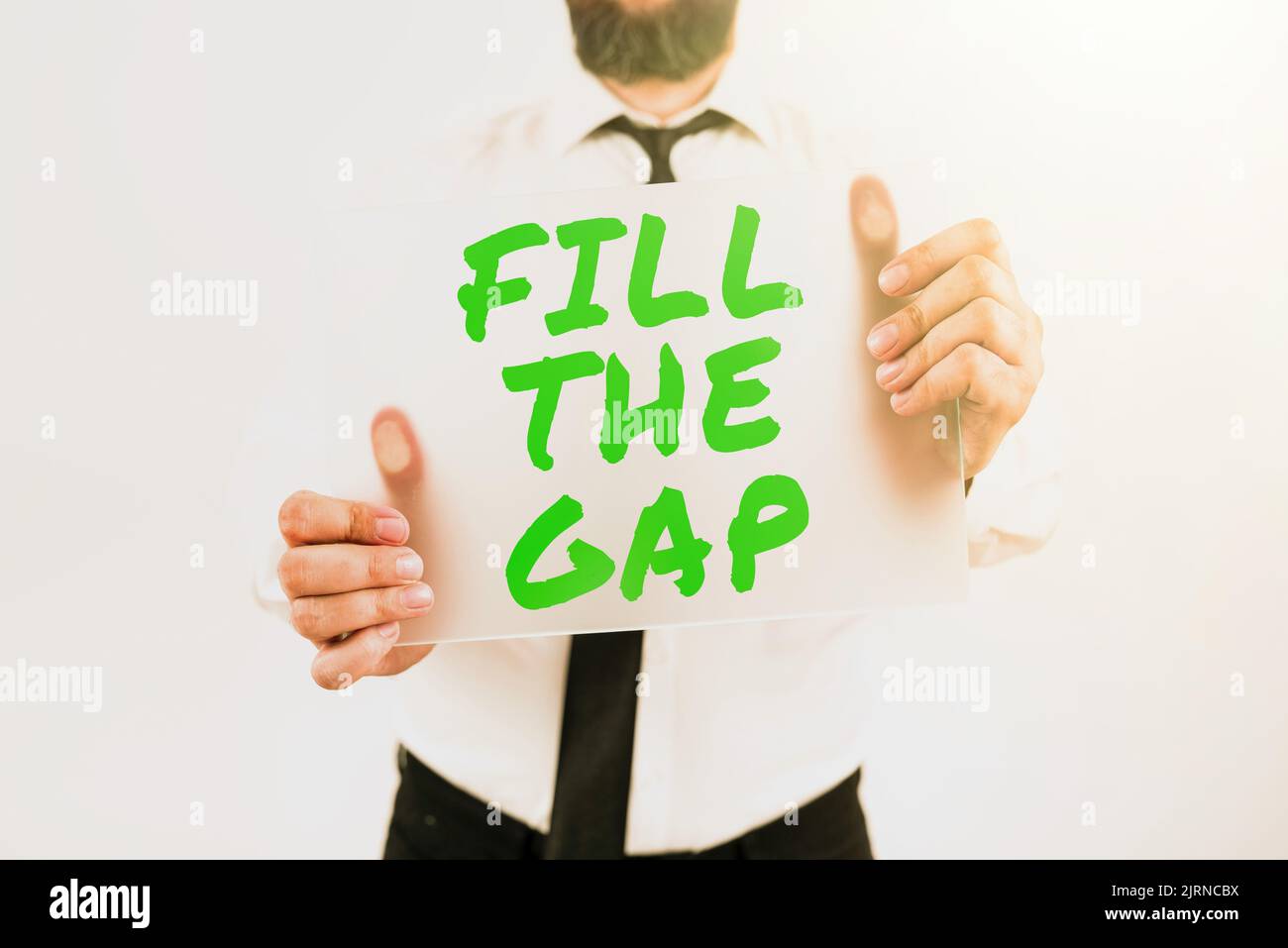 Conceptual display Fill The Gap. Word Written on Put he missing part in ...