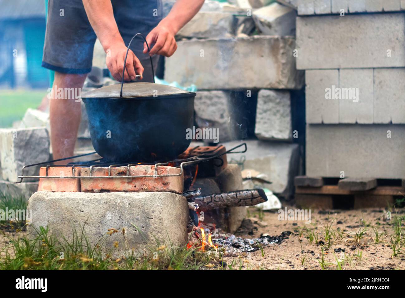 Spicy soup potato boils hi-res stock photography and images - Alamy