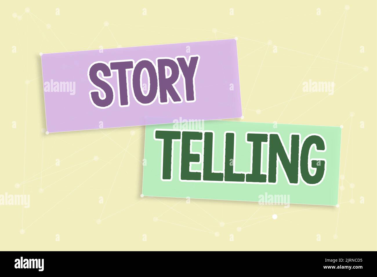 Sign displaying Story Telling. Business concept Tell or write short ...