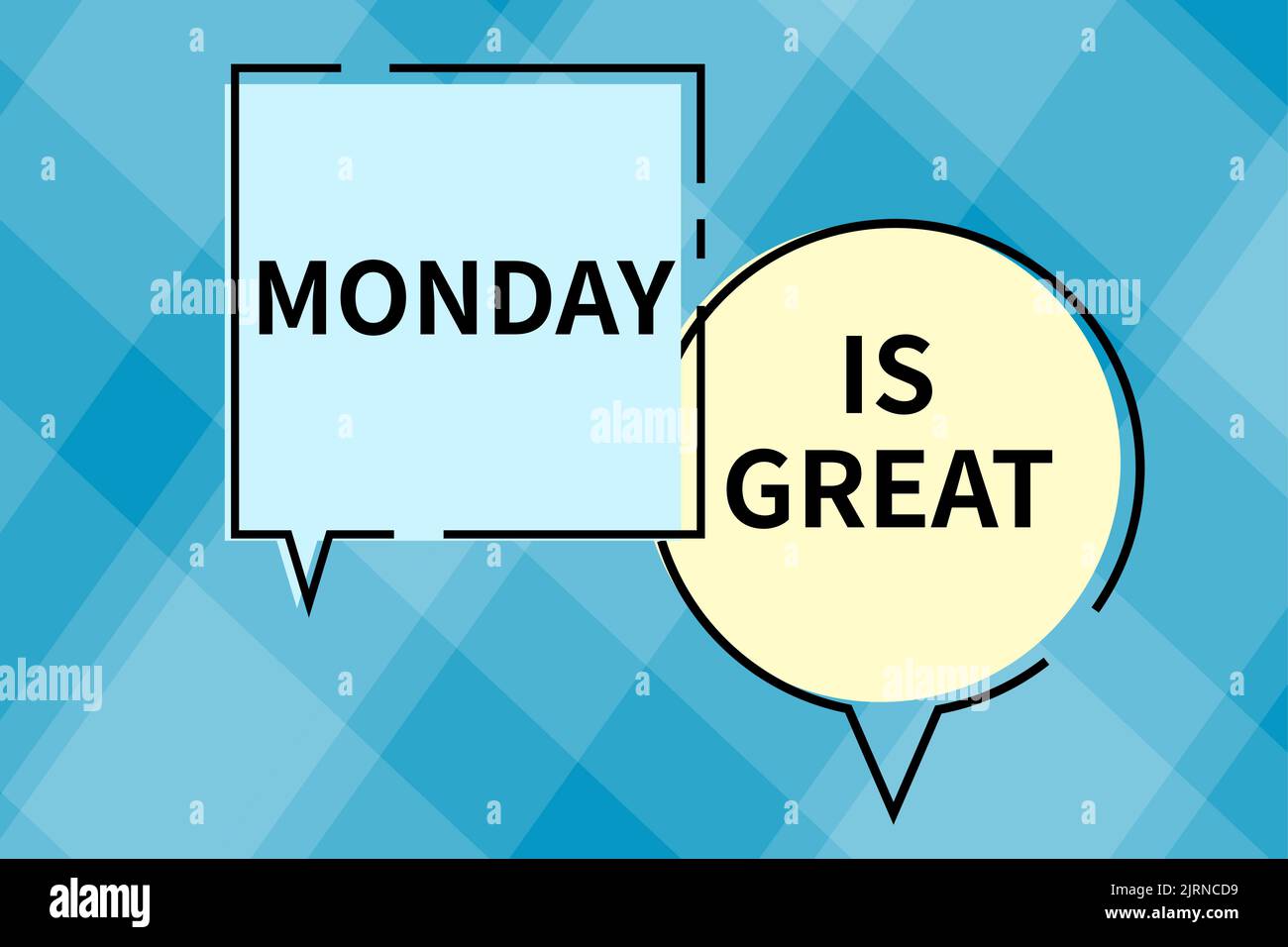 Text caption presenting Monday Is Great. Conceptual photo Excellent ...