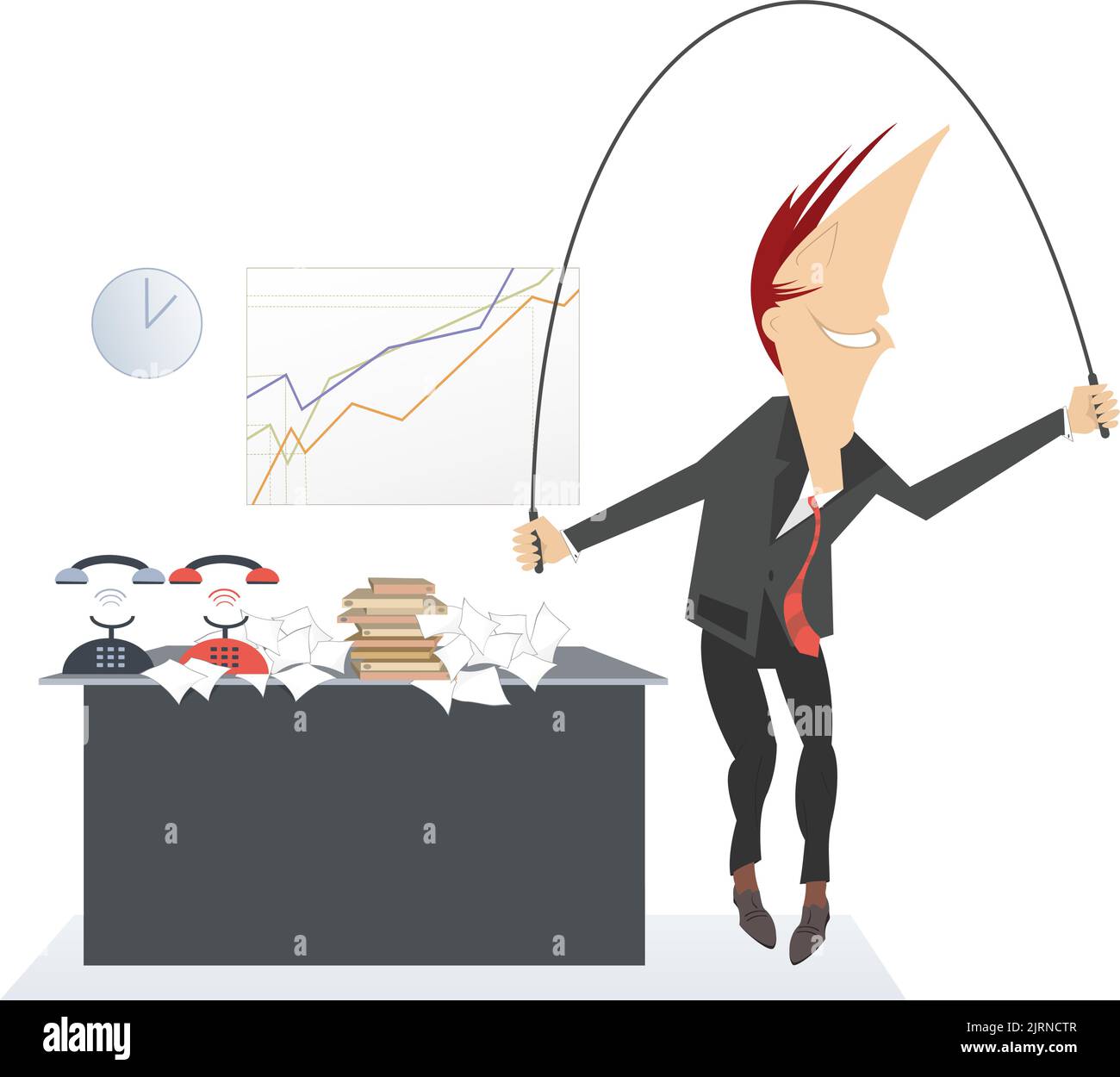 Moving skip Stock Vector Images - Alamy