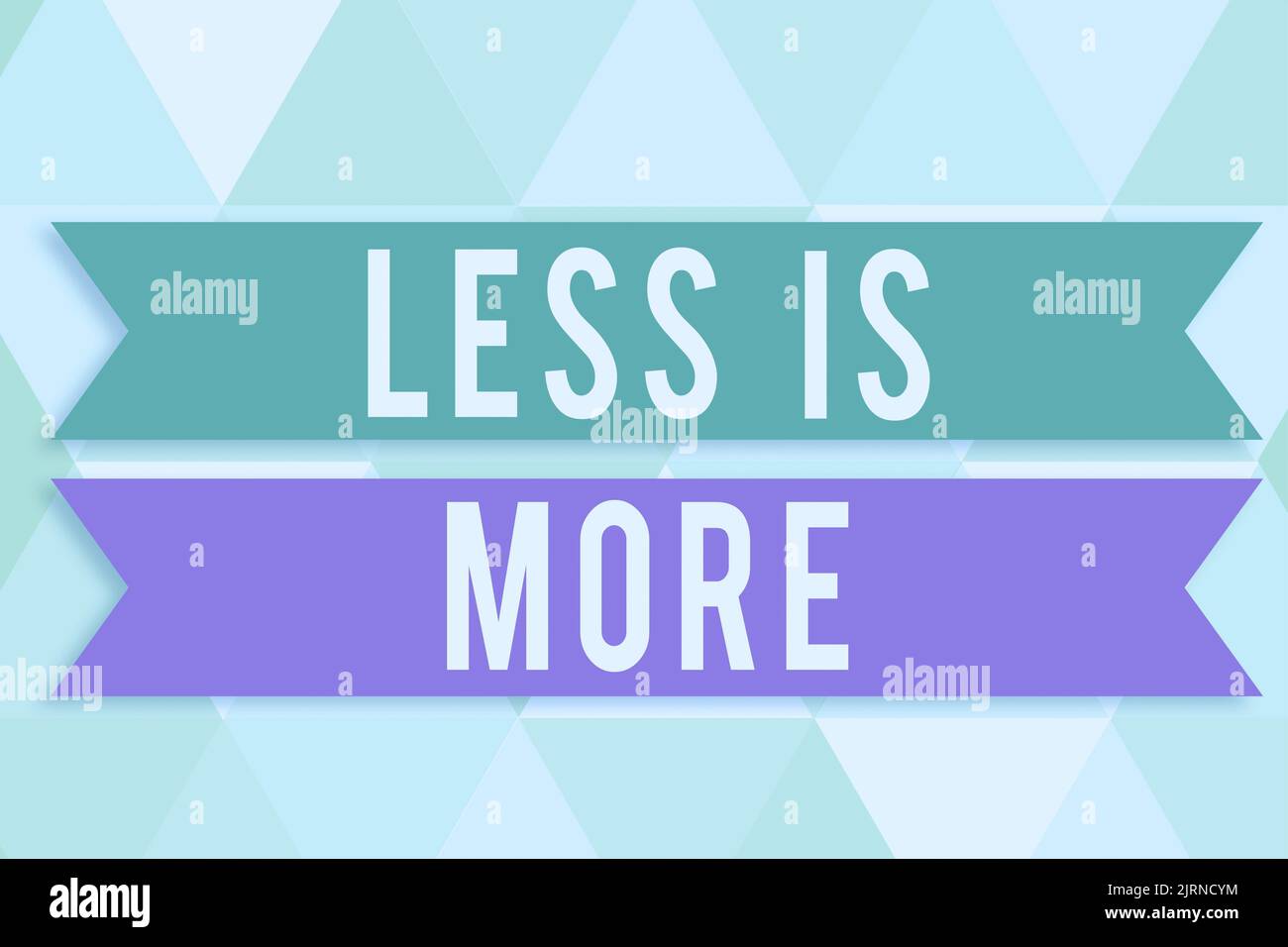 Writing displaying text Less Is More. Business showcase Minimalist ...