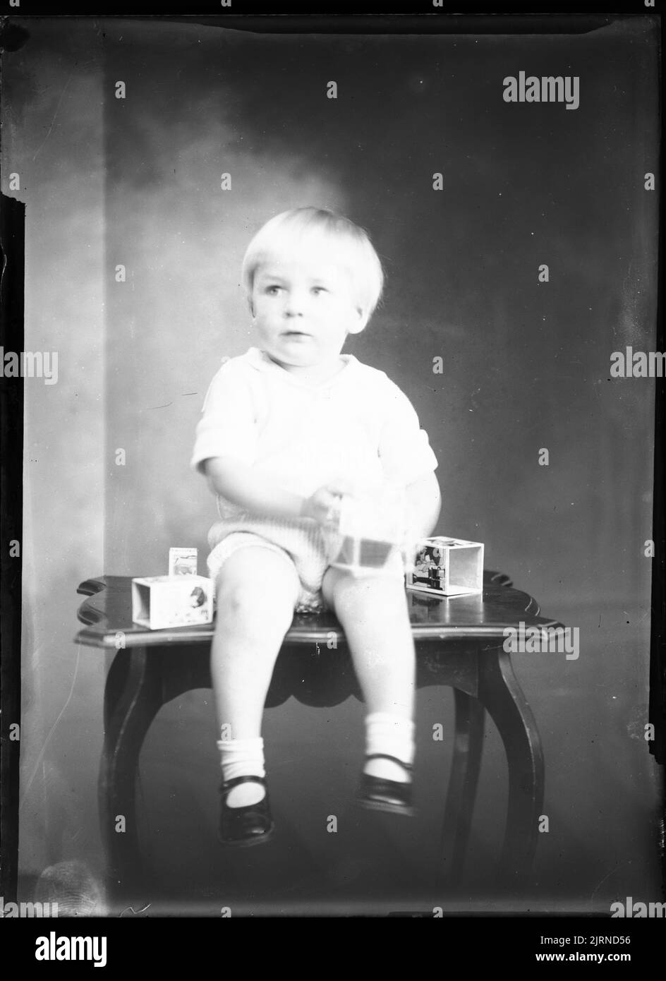 Child, circa 1920, Wellington, by Berry & Co Stock Photo - Alamy