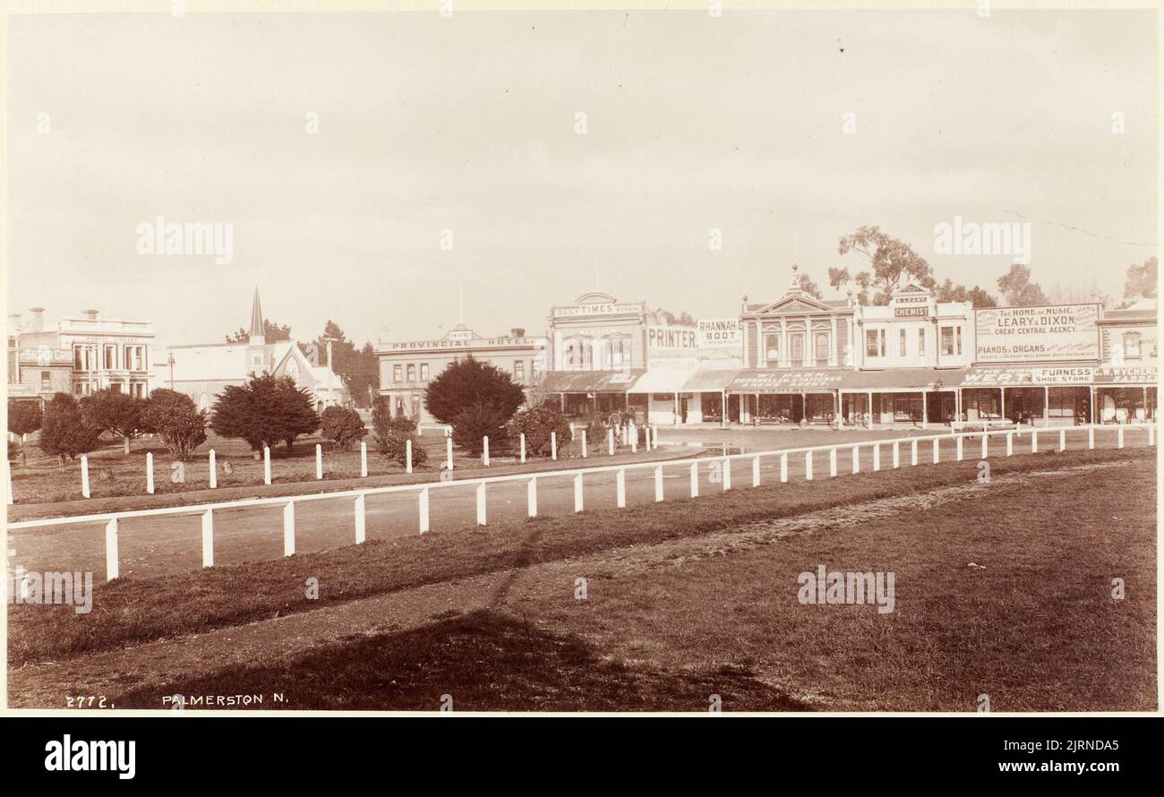 Palmerston North, Early twentieth century, Dunedin, by Muir & Moodie ...
