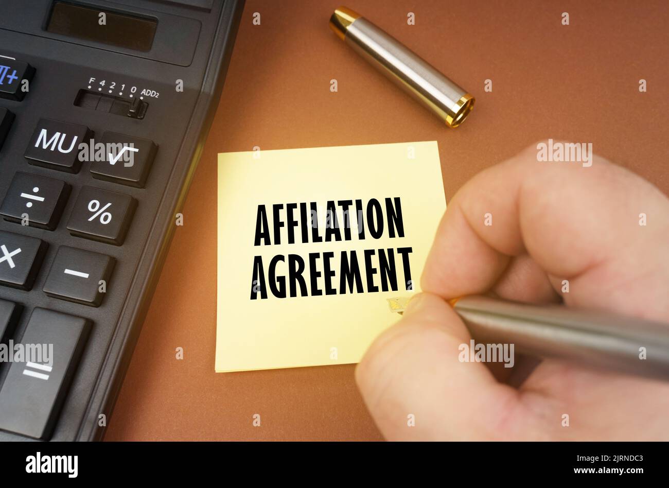 Affilation agreement hi-res stock photography and images - Alamy