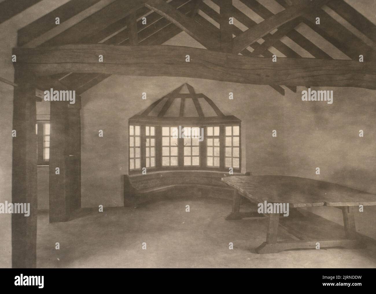 Wilkinson House - Living Room and Bay Window, 1929-30, Taranaki, by J.W ...