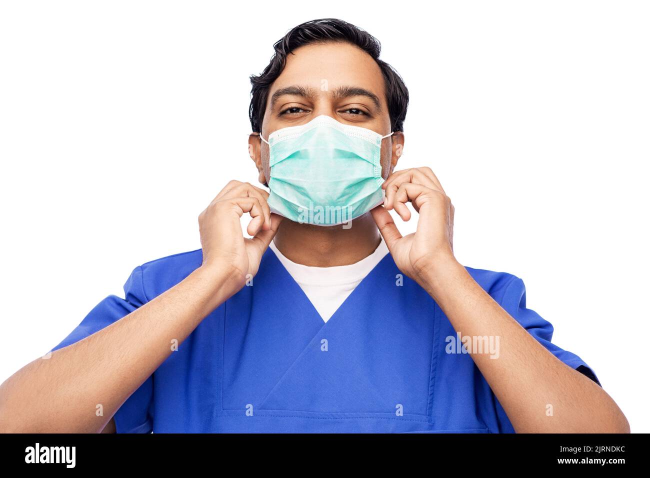 Indian nurse wearing mask hi-res stock photography and images - Alamy