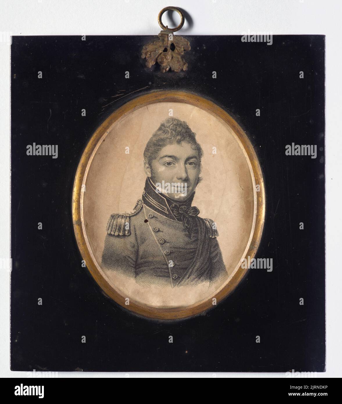 Untitled [Portrait of Captain W Dugdale], early 19th century, maker ...
