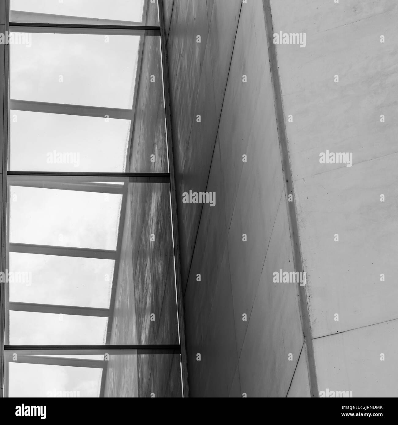 A grayscale detail of the Brama Poznania museum building in Poznan, Poland Stock Photo - Alamy