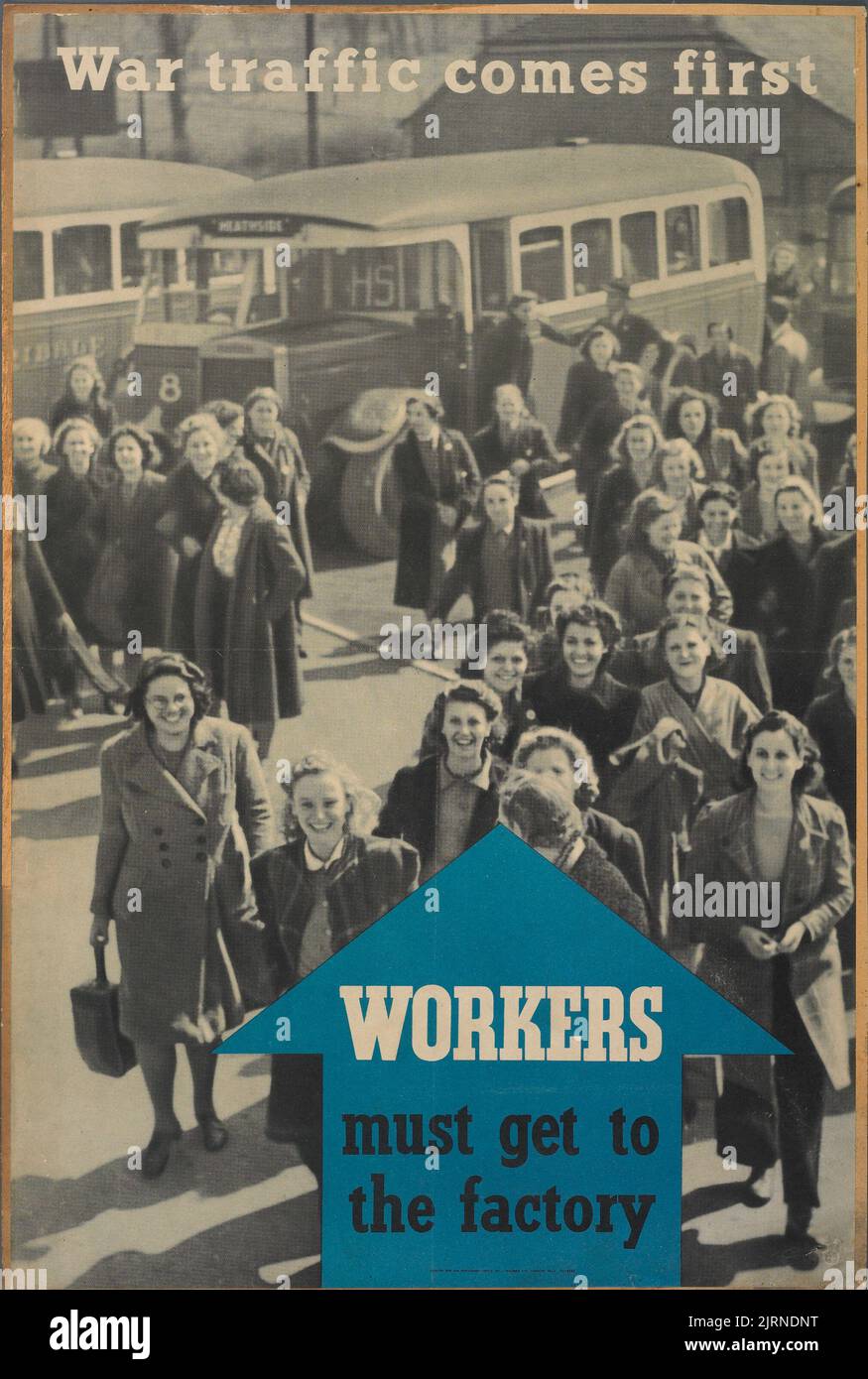 1940s poster uk hi-res stock photography and images - Alamy