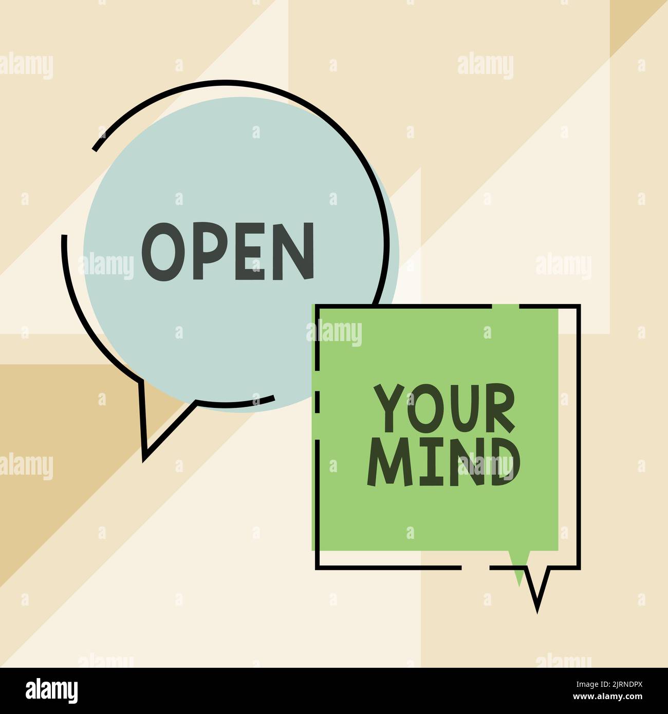 Inspiration showing sign Open Your Mind. Internet Concept Be openminded ...
