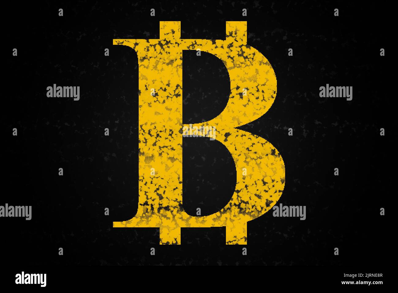 On a black background with texture and circular gradient there is a ...
