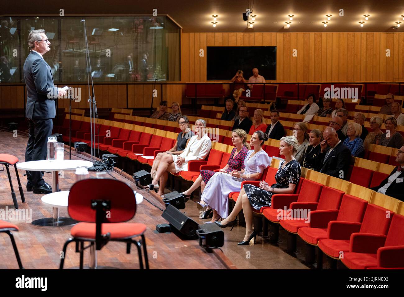 Crown Princess Victoria attends together with Cilla Benkö, CEO of ...