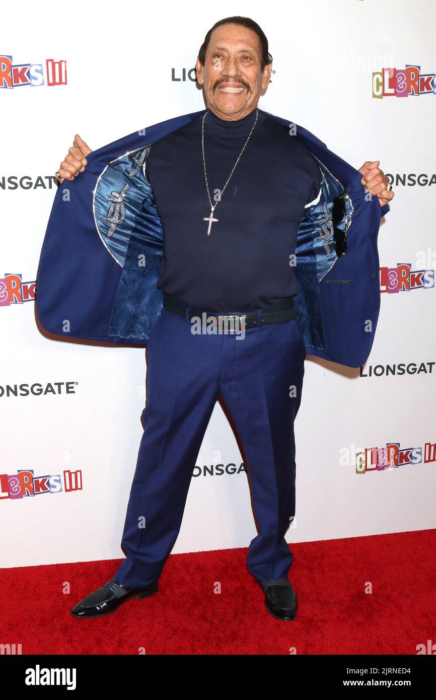 LOS ANGELES - AUG 24: Danny Trejo at the Clerks III Premiere at TCL ...