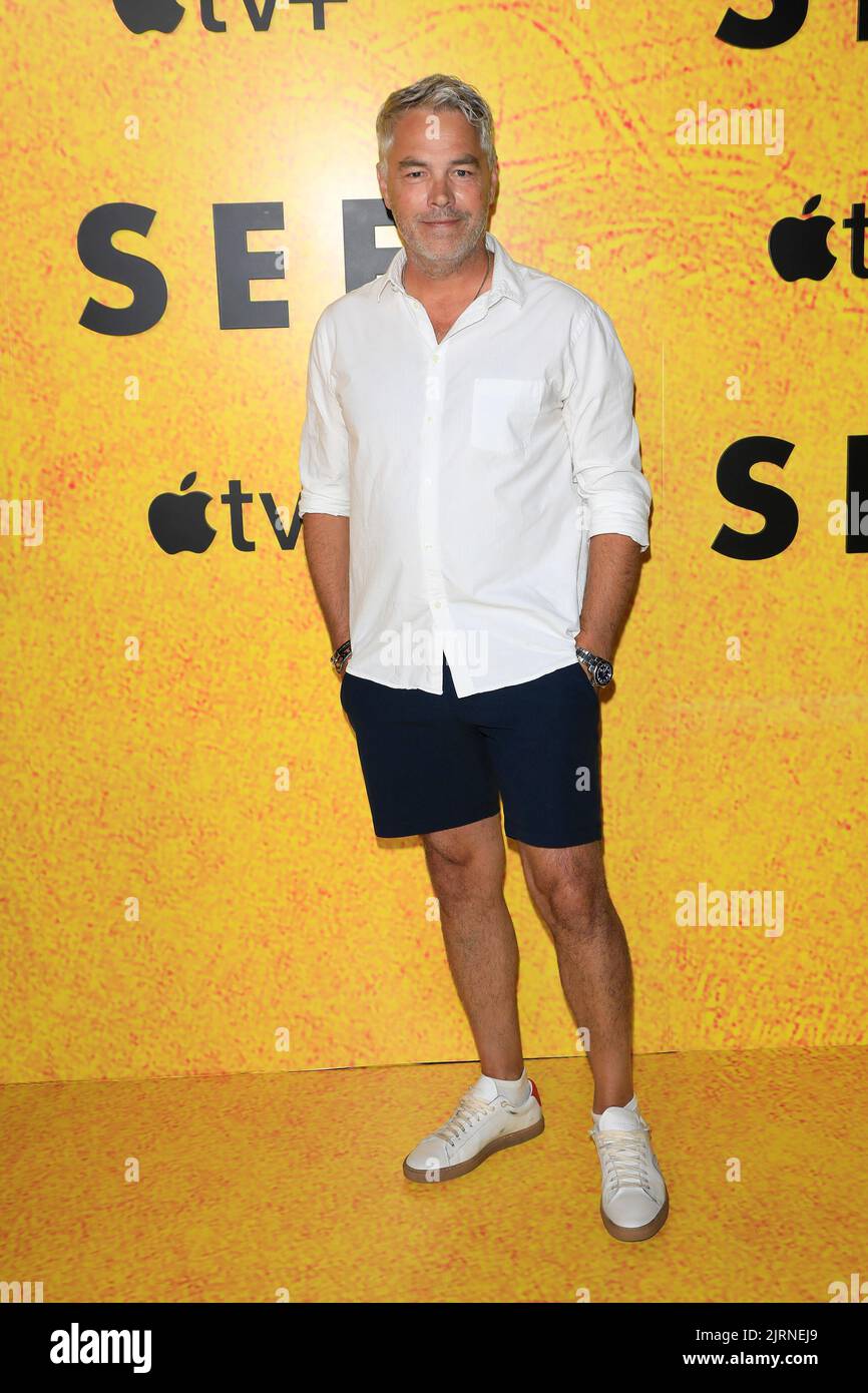 LOS ANGELES - AUG 23: Jim Rowe at the See Season 3 Premiere Screening ...