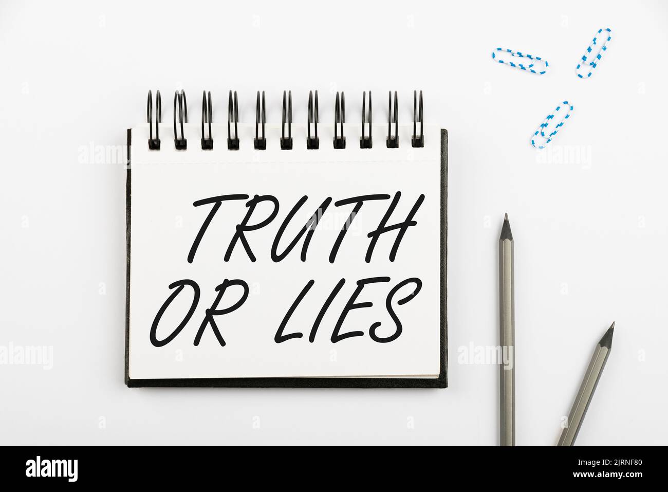 Conceptual caption Truth Or Lies. Business overview Decide between a ...