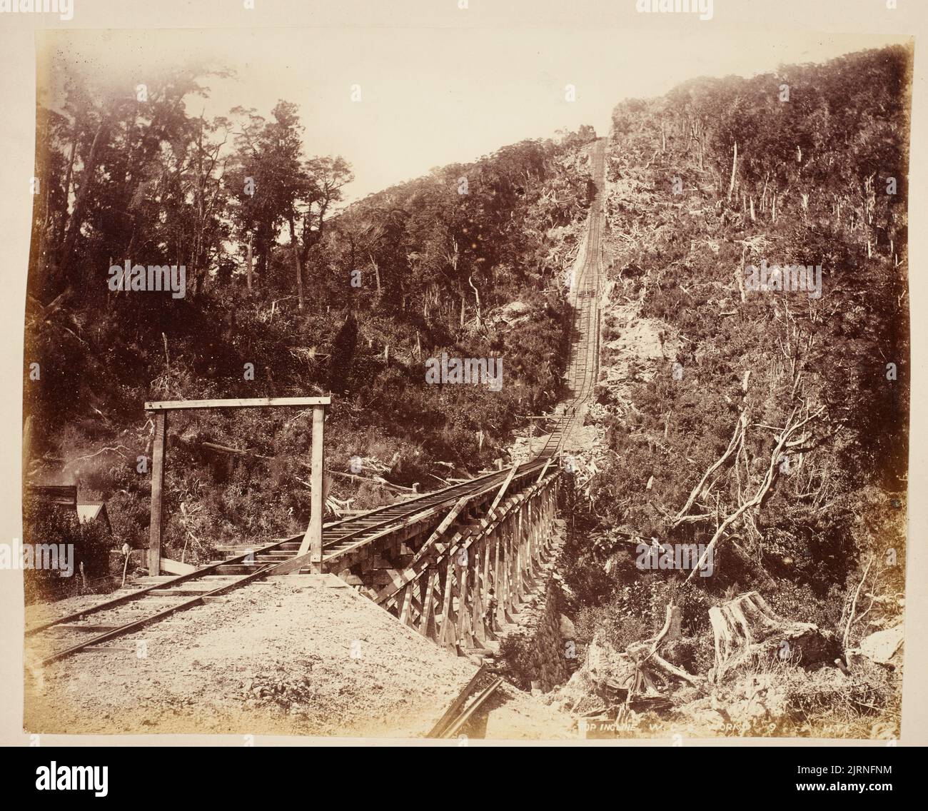 Top incline W.C.C works. From the album: Untitled landscape, circa 1880 ...