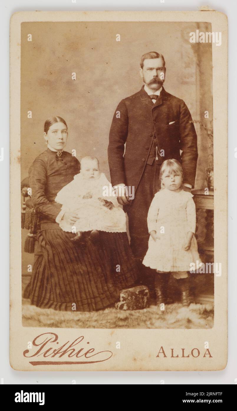 Mcdonald family carte de visite a hi-res stock photography and images - Alamy