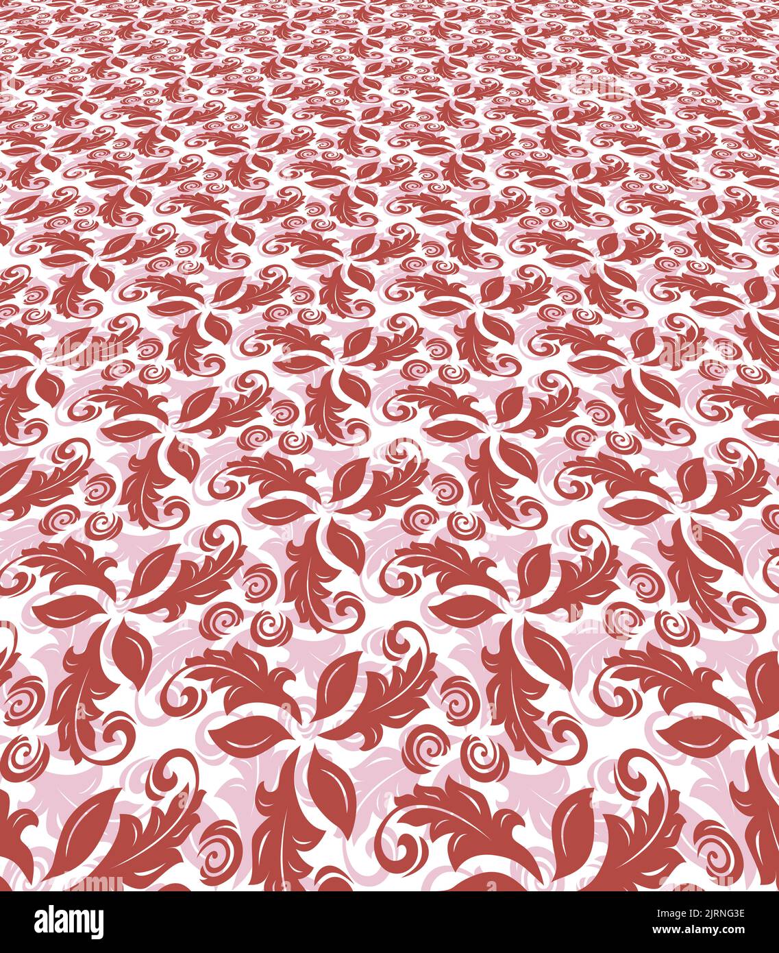 Modern pattern. Geometric abstract texture. Graphic floral red ...