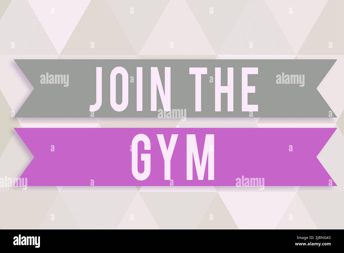 Handwriting text Join The Gym. Business concept Motivation to start ...