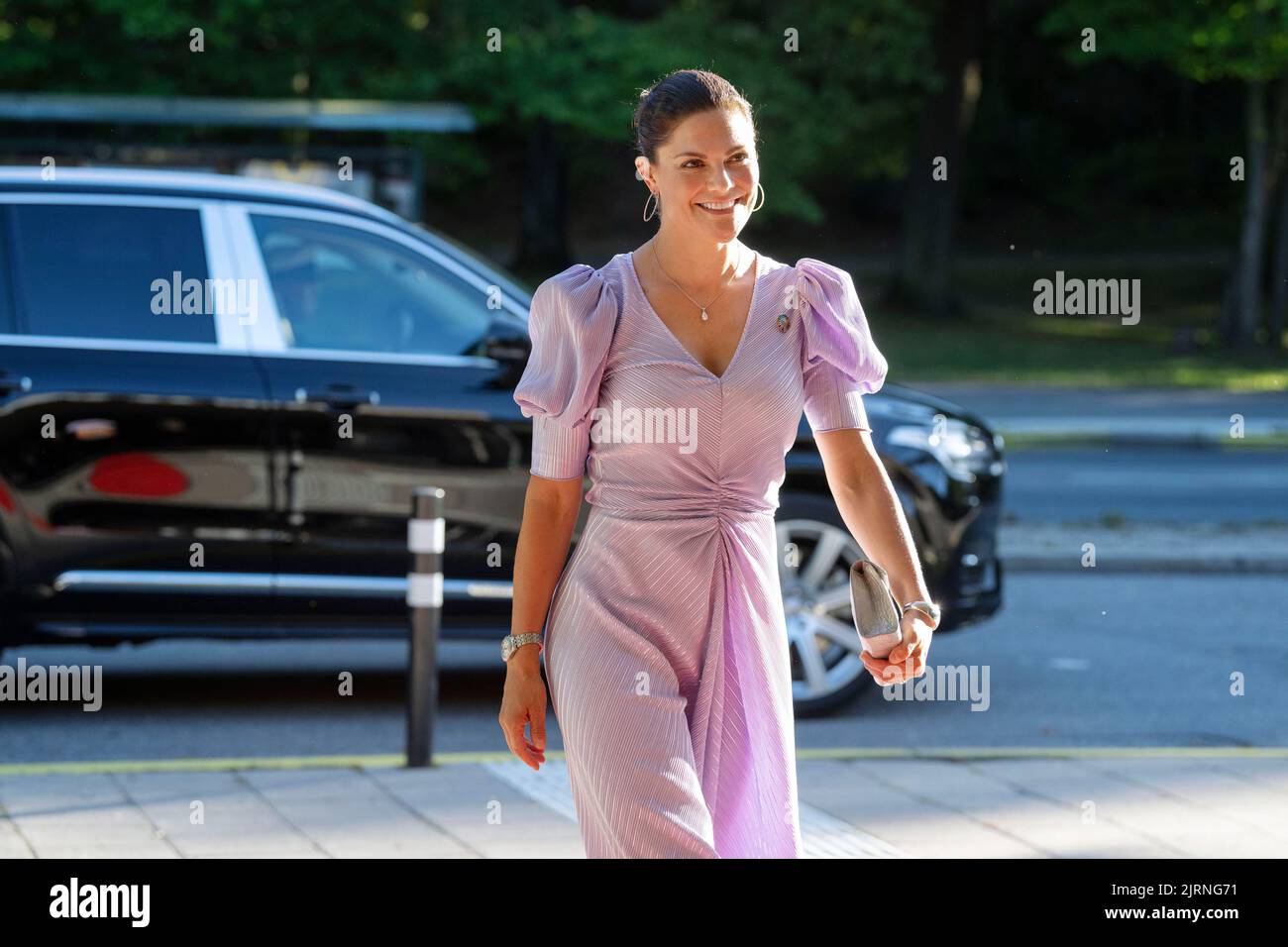 Crown Princess Victoria arrives at the Baltic Sea Festival ...