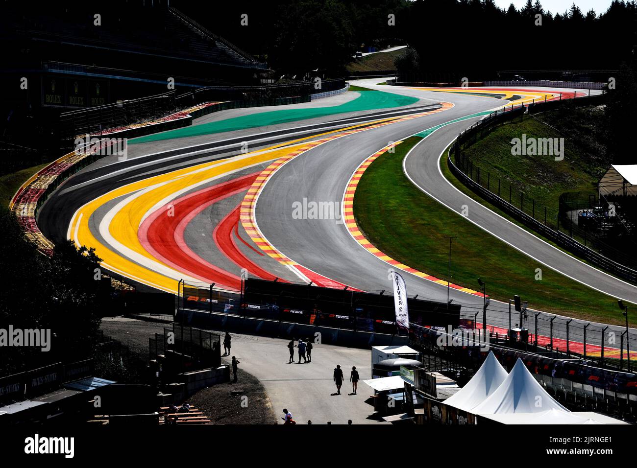 The Raidillon during the Formula 1 Rolex Belgian Grand Prix 2022, 14th ...