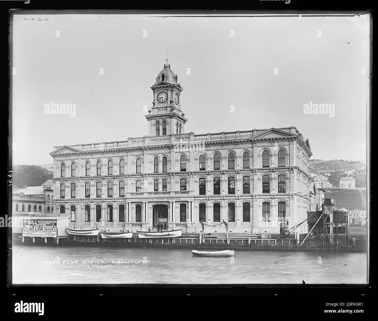 Post Office, Wellington, 8.30am Stock Photo - Alamy