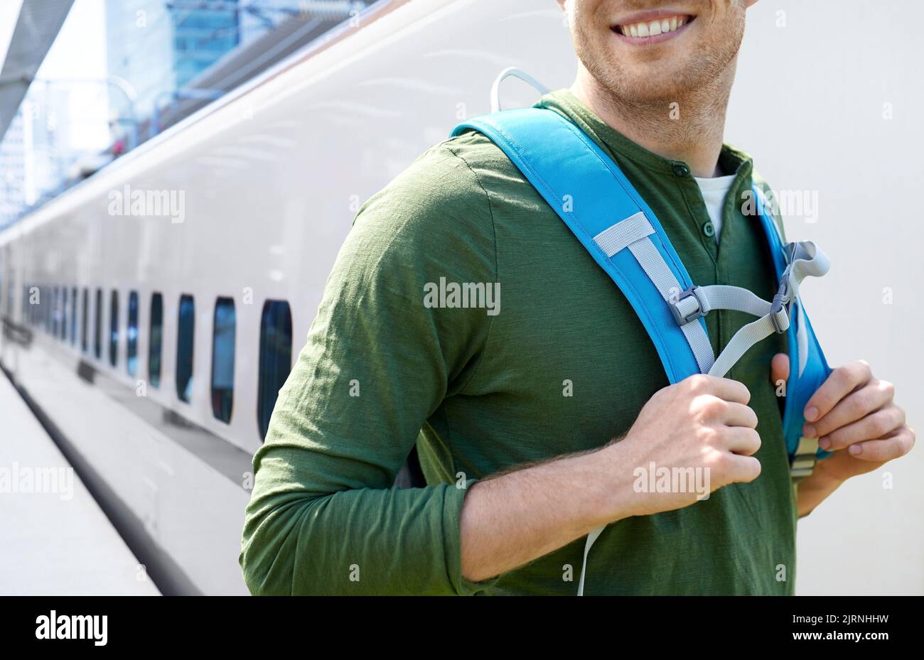 Backpacking train hi-res stock photography and images - Alamy