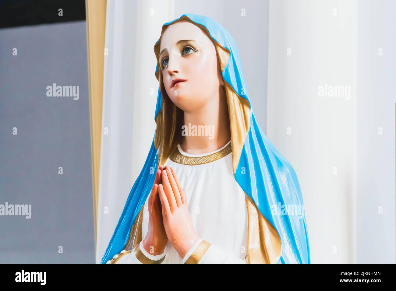 In the church. A place for the prayer of believers. Christian church ...