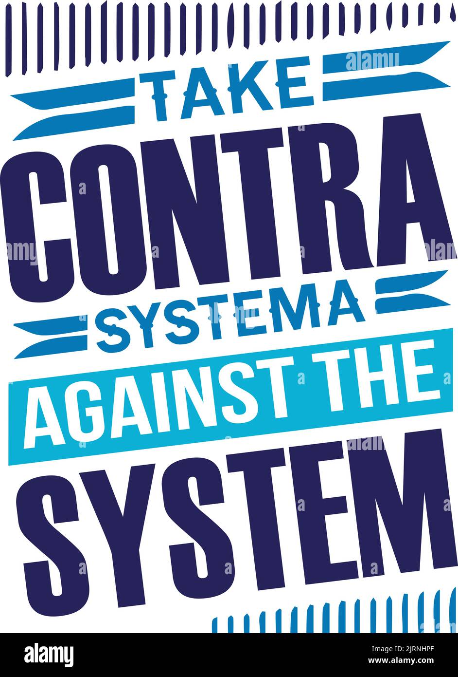 A modern Typography Quote Blue T Shirt Design Stock Vector Image & Art ...