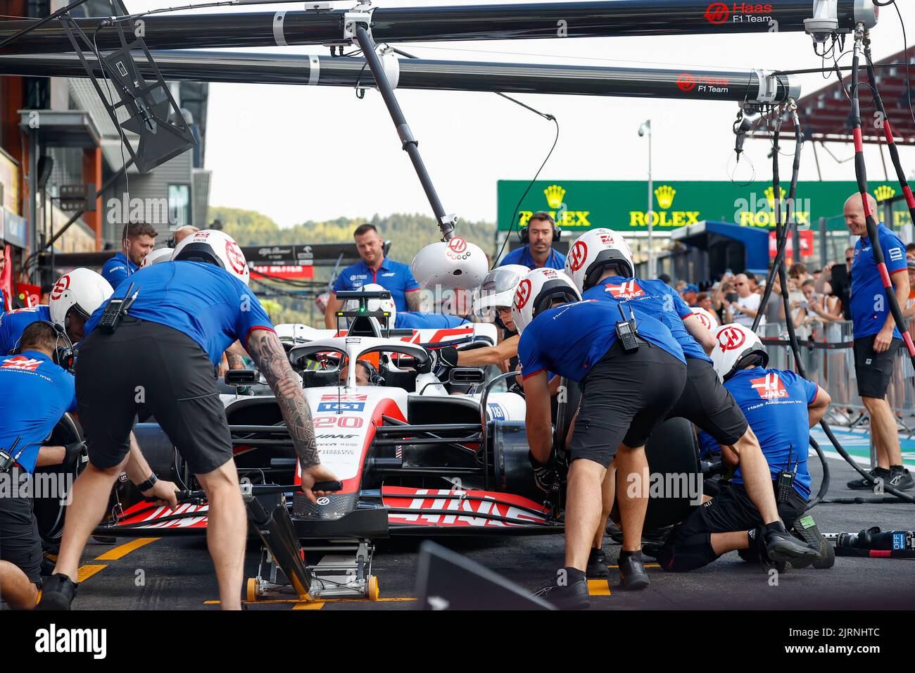 Formula one belgian grand prix practice hi-res stock photography and ...