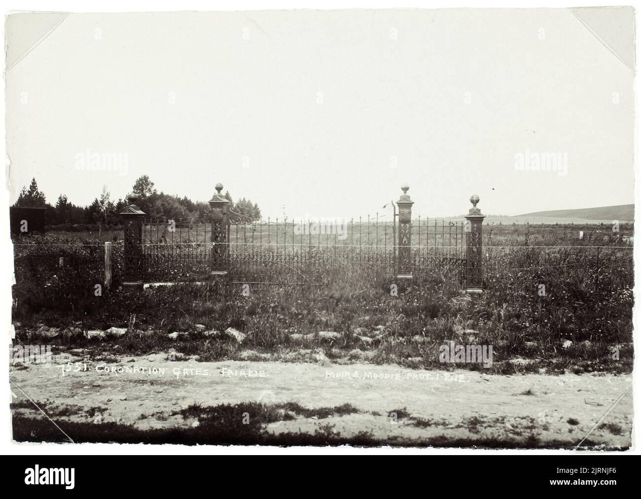 Fairlie coronation gates hi-res stock photography and images - Alamy