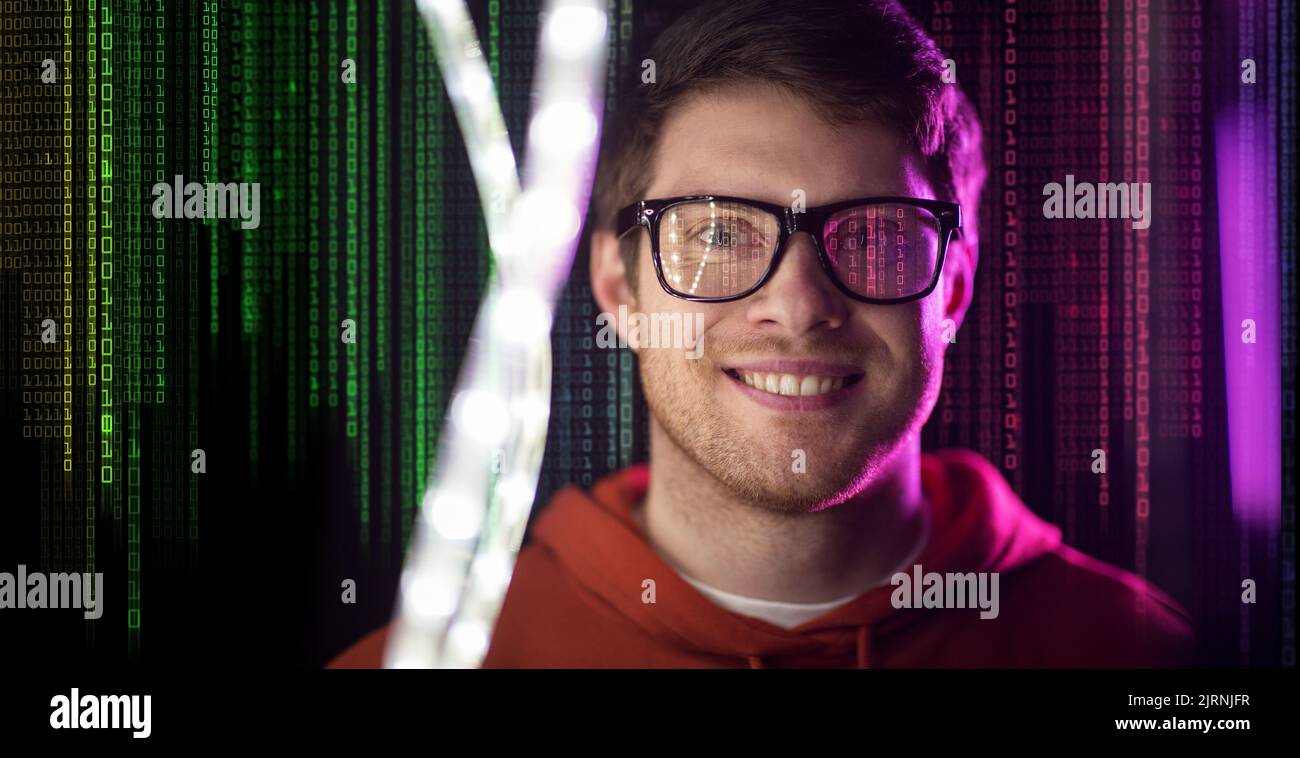 Binary man hi-res stock photography and images - Alamy